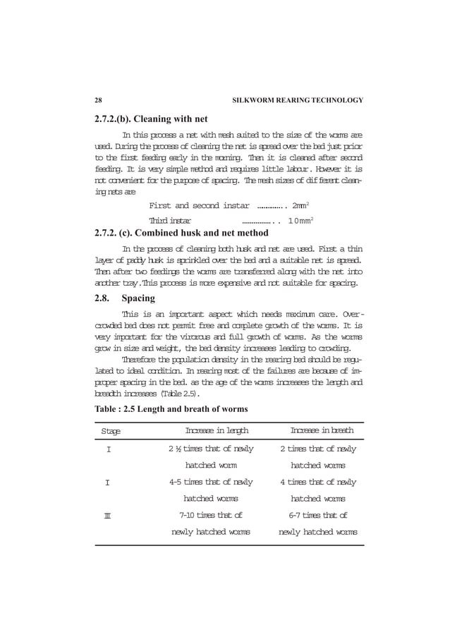 Silkworm rearing technology | PDF | Beekeeping | Hobbies & Interests