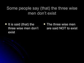 Silly examples | PPT