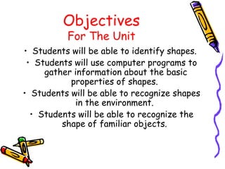 "Silly Shapes" Project | PPT