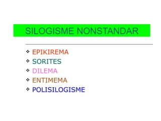 Silogisme smt i | PPT