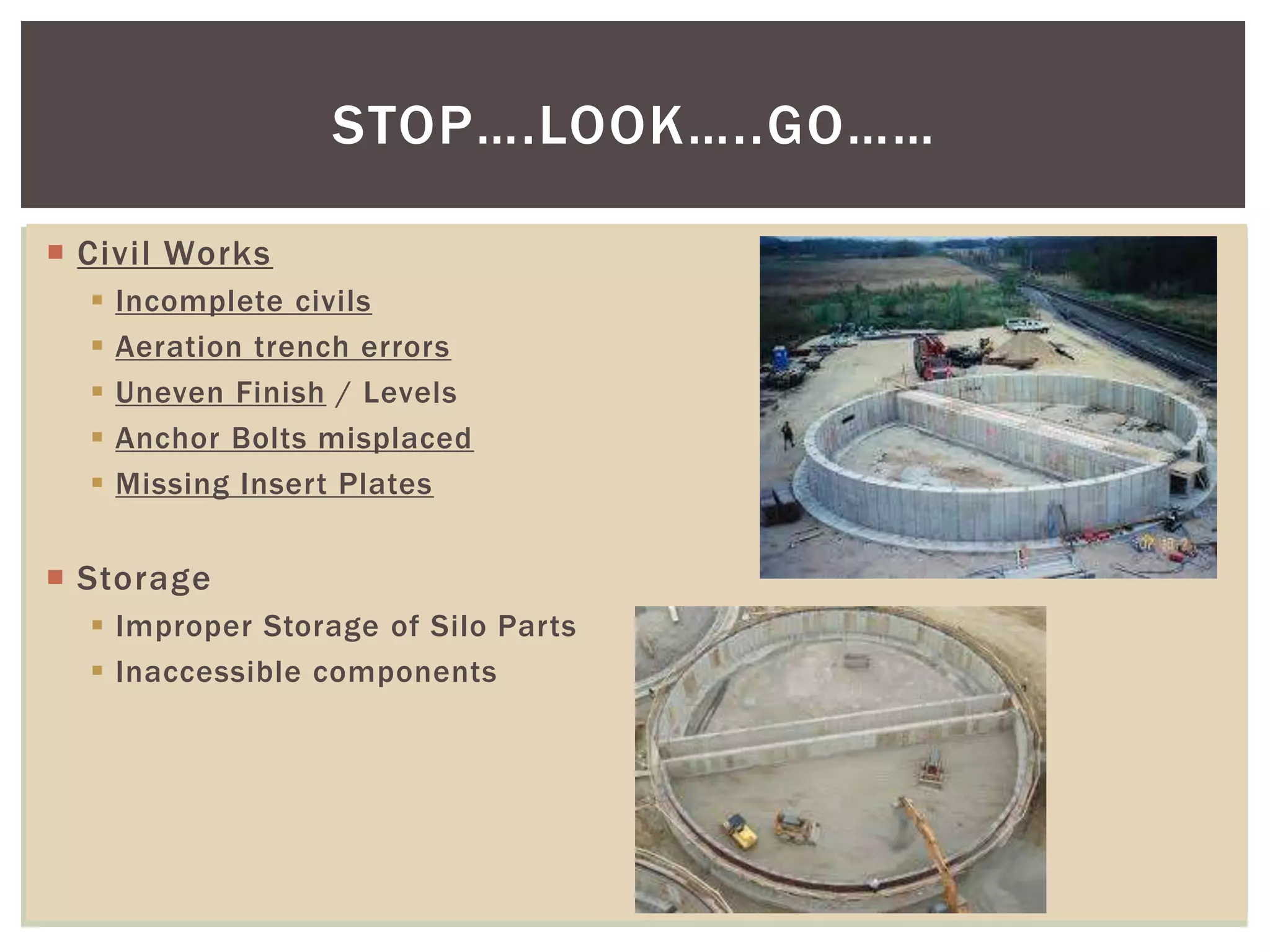 Grain Silo Installation Checklist | PPTX