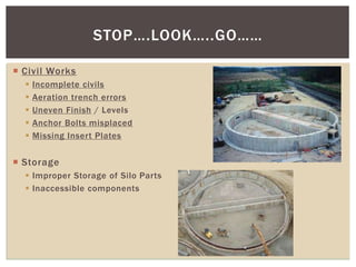Grain Silo Installation Checklist | PPTX