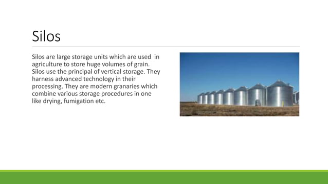 "Silos-Mass Grain storage units"My presentation for exhibition at ...