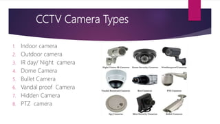 CCTV System - Close circuit television System - UCJ | PPTX