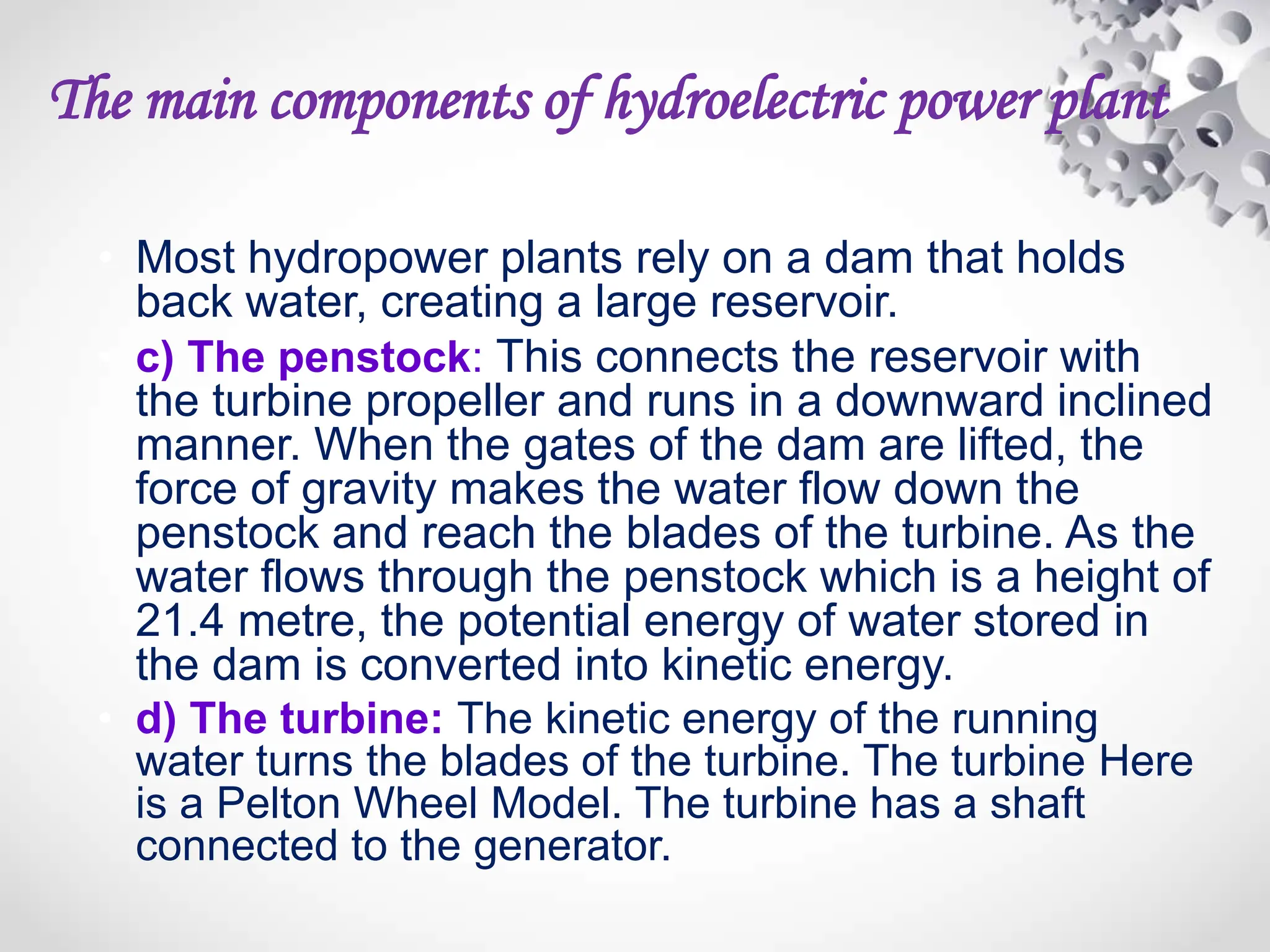 silpara ppt internship report of hydel power plant | PPTX