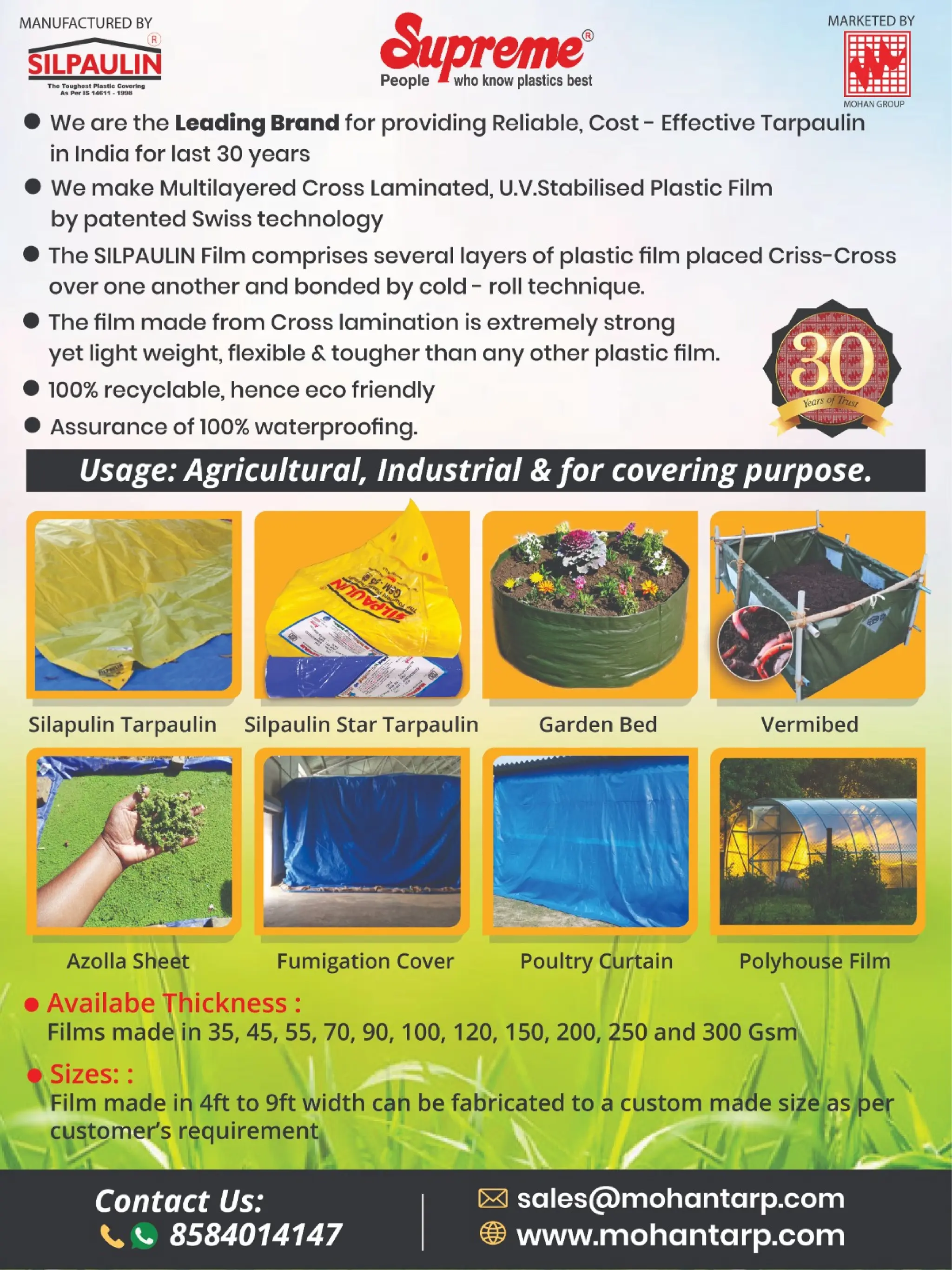 silpaulin tarpaulin usage & applications | PDF