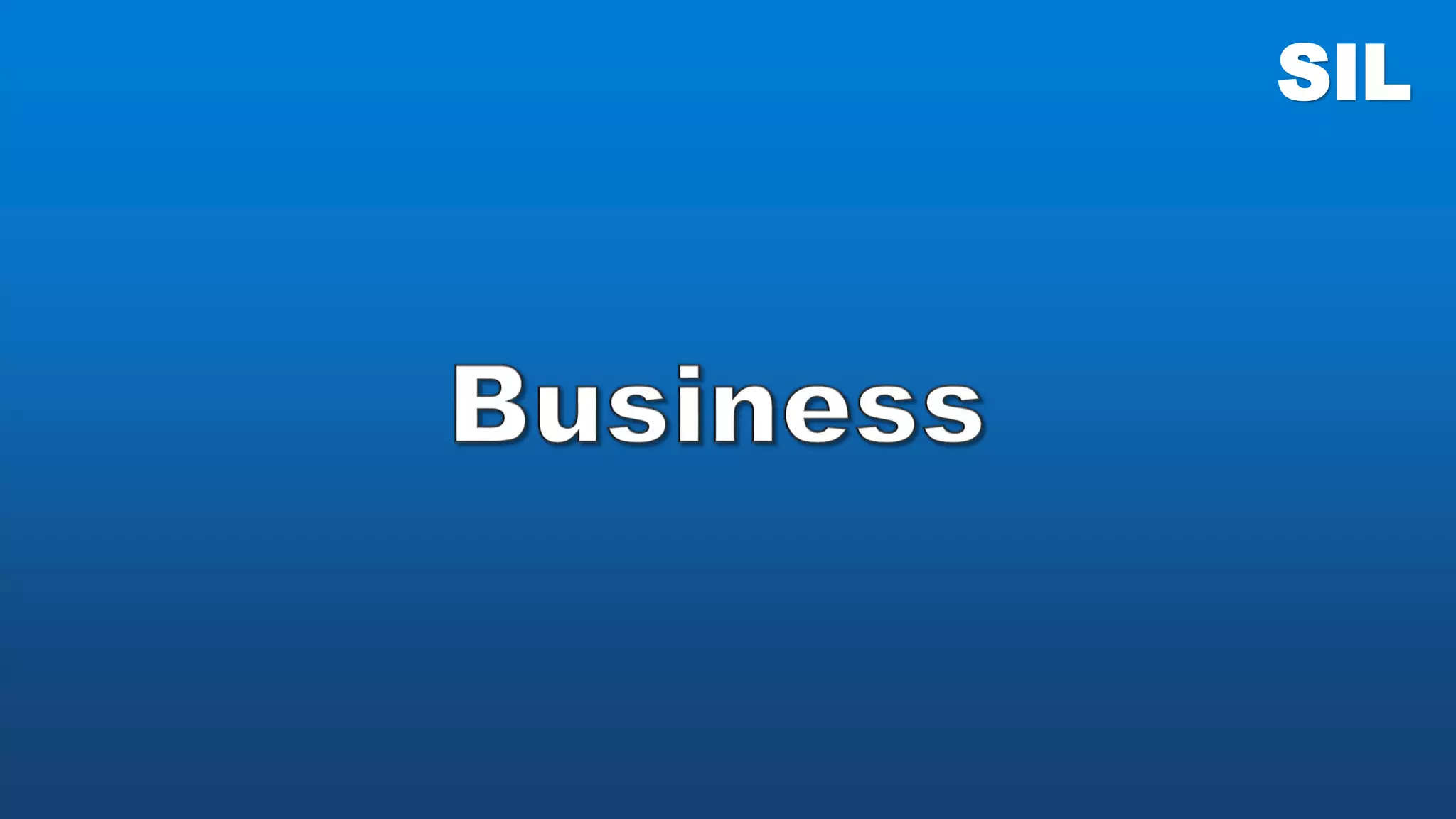 Sil profile 2019 | PPT