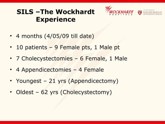 Single Incision Laparoscopic Surgery | PPT | Digestive Disorders ...