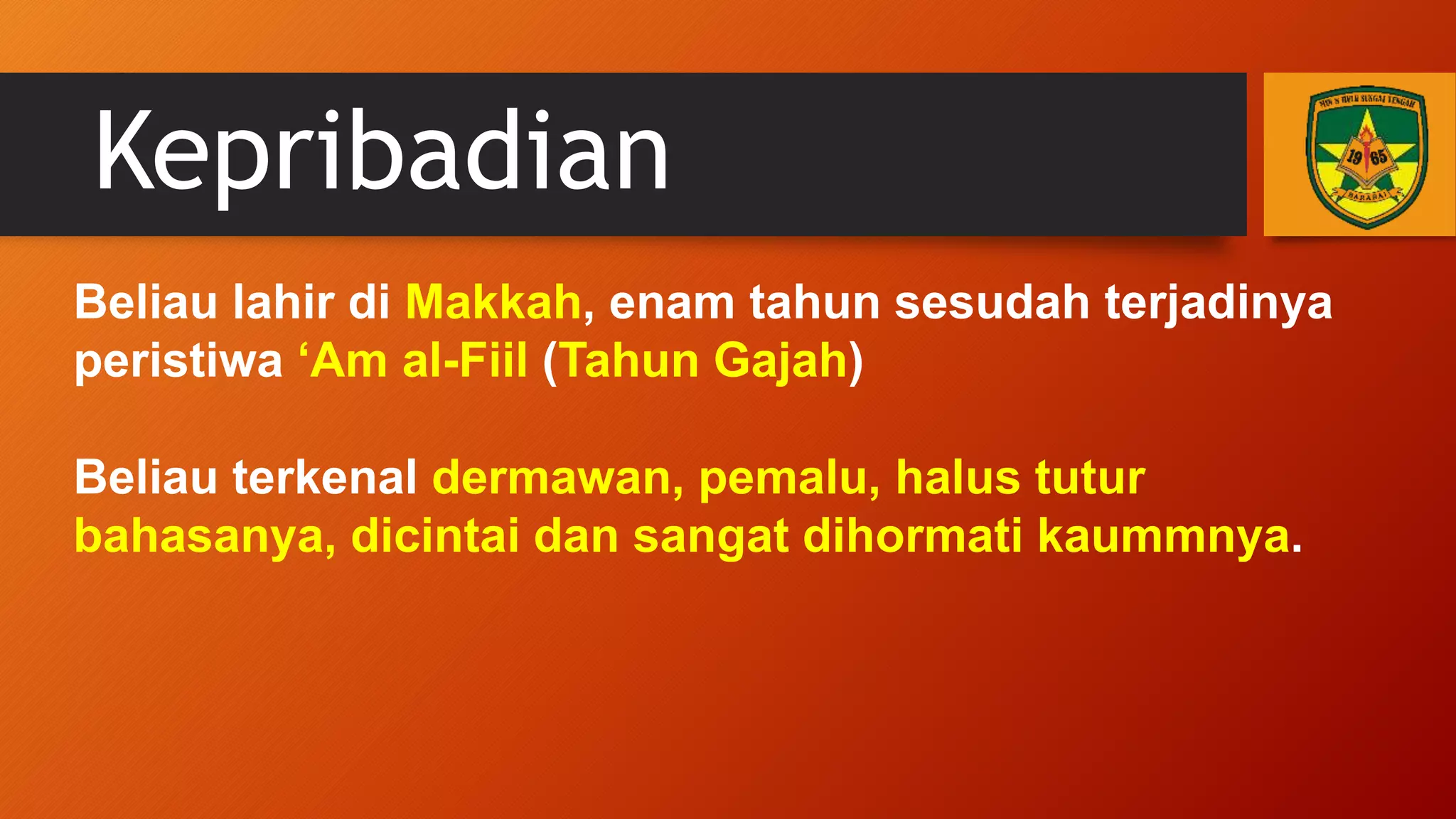 SILSILAH DAN KEPRIBADIAN UTSMAN BIN AFFAN - SKI KELAS 6 | PPTX