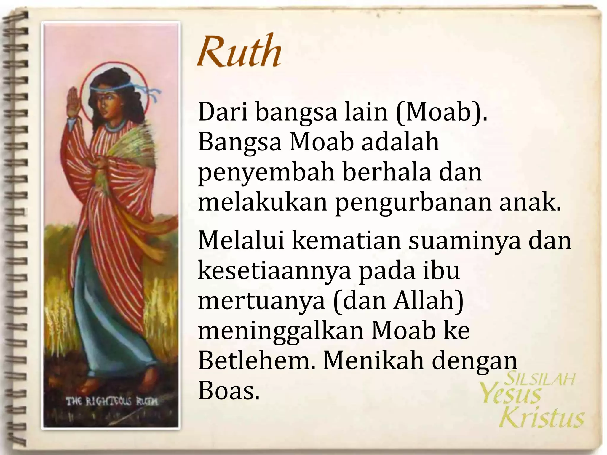 Silsilah Yesus Kristus | PPTX