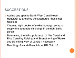 Silt in Canals | PPTX
