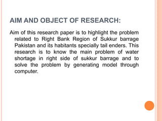 Silt in Canals | PPTX