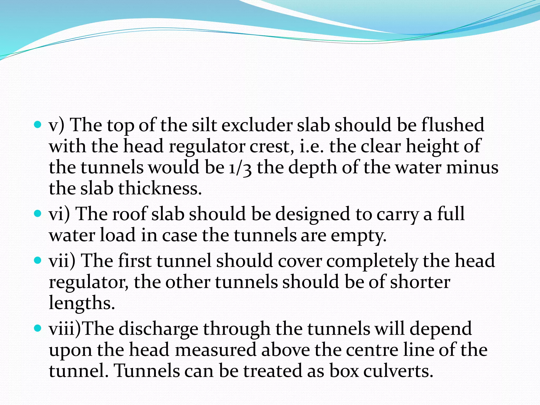 Silt excluders | PPTX