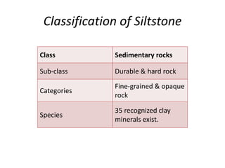 Siltstone - a complete guide | PPT