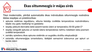 Siltummezgls. Uzstādīšana. Regulēšana un kļūdas. | PDF