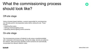 Connected lighting in commercial applications | PPTX