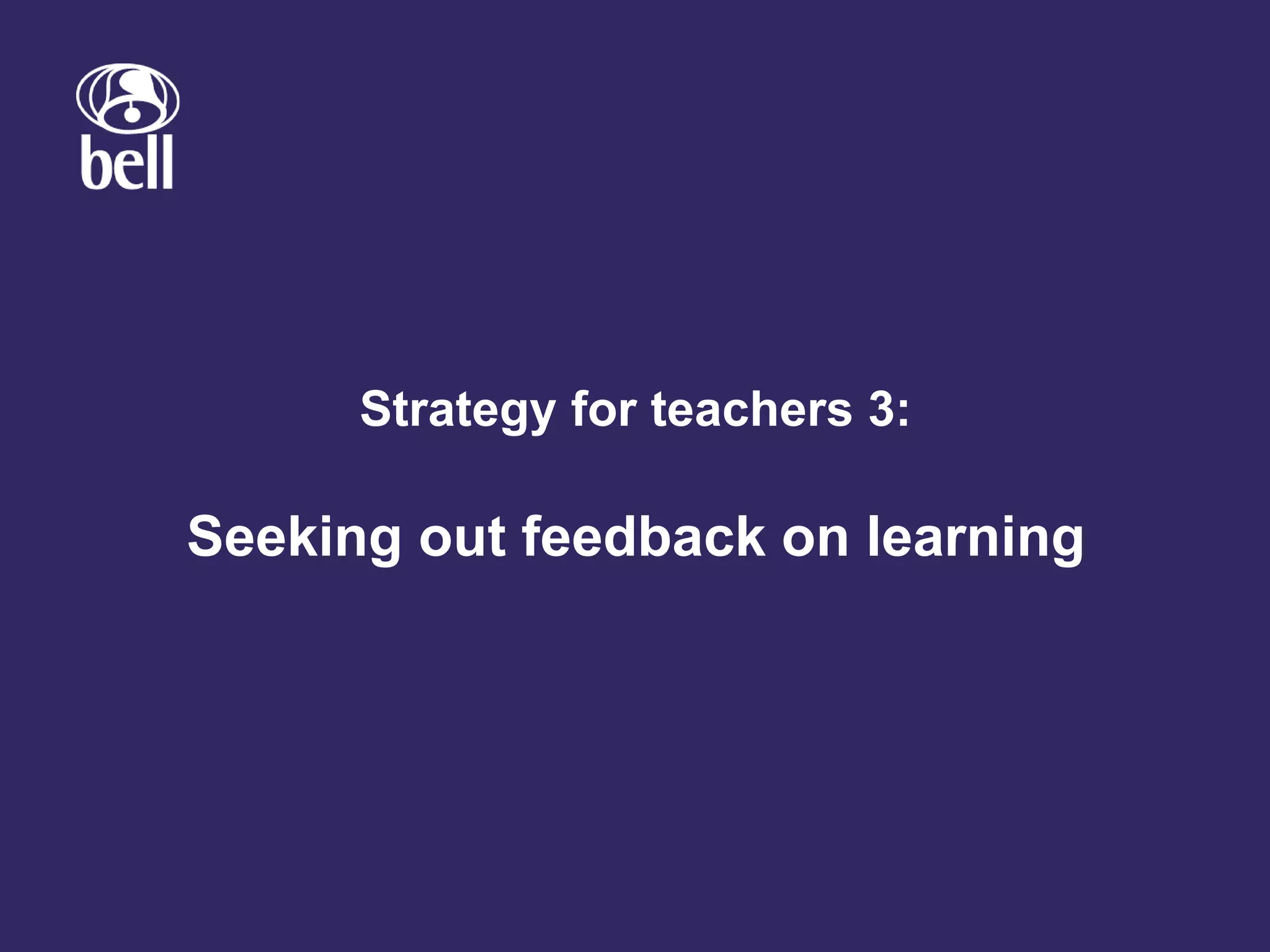 Silvana Richardson - Making Learning Visible | PPT