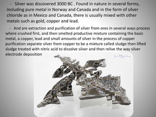 Silver & Alloys | PPTX