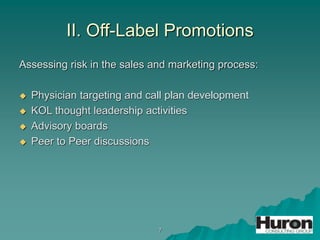 pharmaceutical compliance current trends.ppt