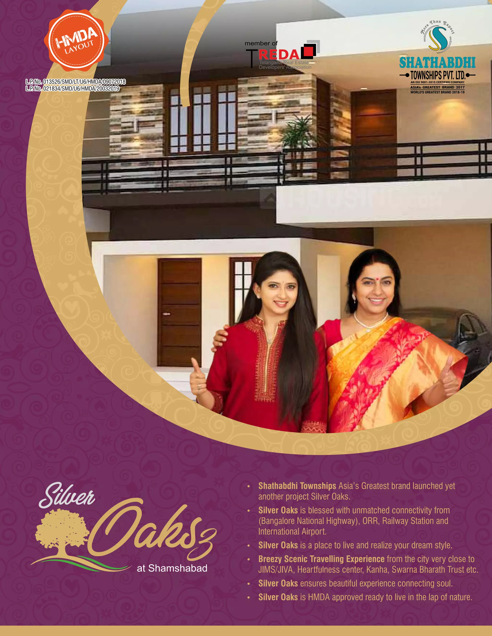 Shathabdhi Townships Silver Oaks III Phase Brochure | PDF