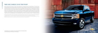 2010 Chevrolet Silverado Brochure Edmonton | PDF