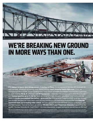 2011 Chevrolet Silverado HD e-brochure | PDF