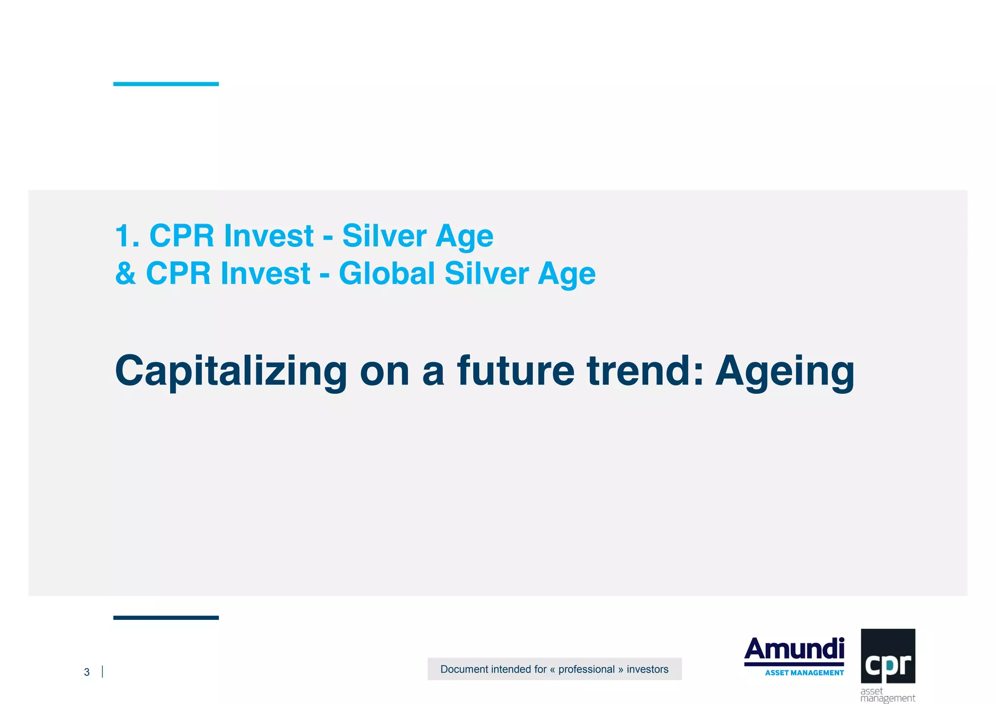 Silver Age Amundi asset management | PPT