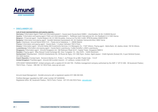 Silver Age Amundi asset management | PPT