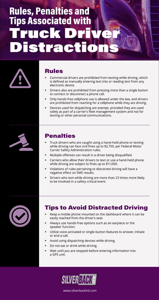 Truck Driver Distractions | PDF