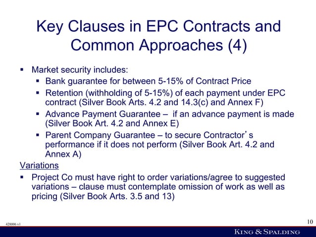 FIDIC SIlver Book in Power Projects | PDF