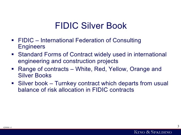 FIDIC SIlver Book in Power Projects