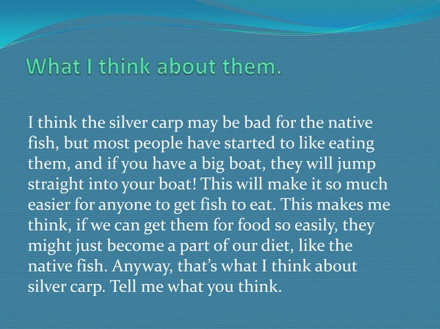 Silver carp.pptx kyle | PPT