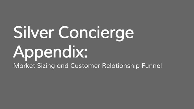 Silver Concierge Stanford 2016 | PPT