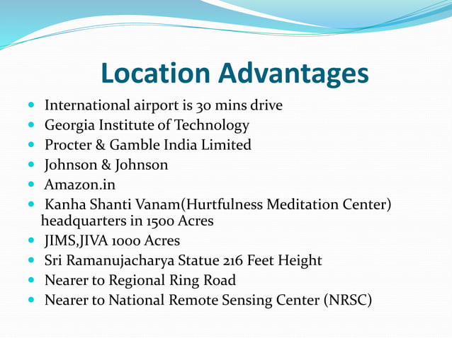 Plots in Shadnagar - Shathabdhi Townships | PPT