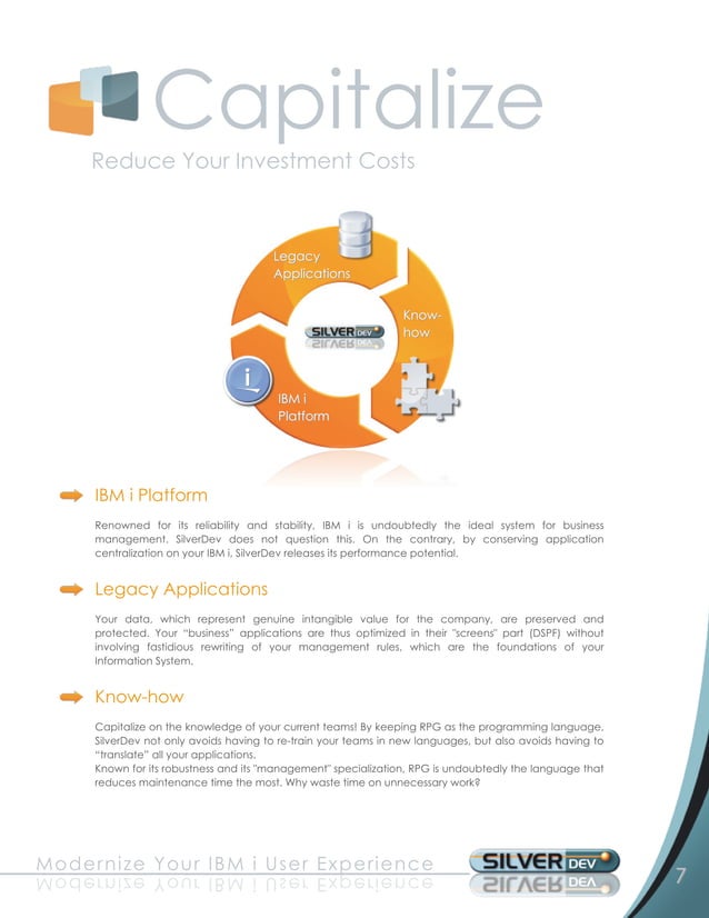 SilverDev: Modernize Your IBM i User Experience | PDF