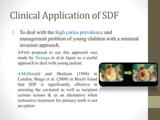 Silver diamine flouride | PPTX