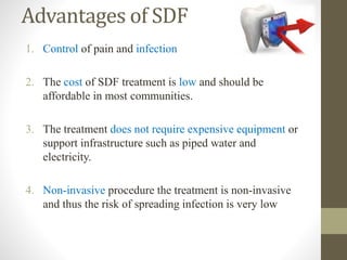 Silver diamine flouride | PPTX