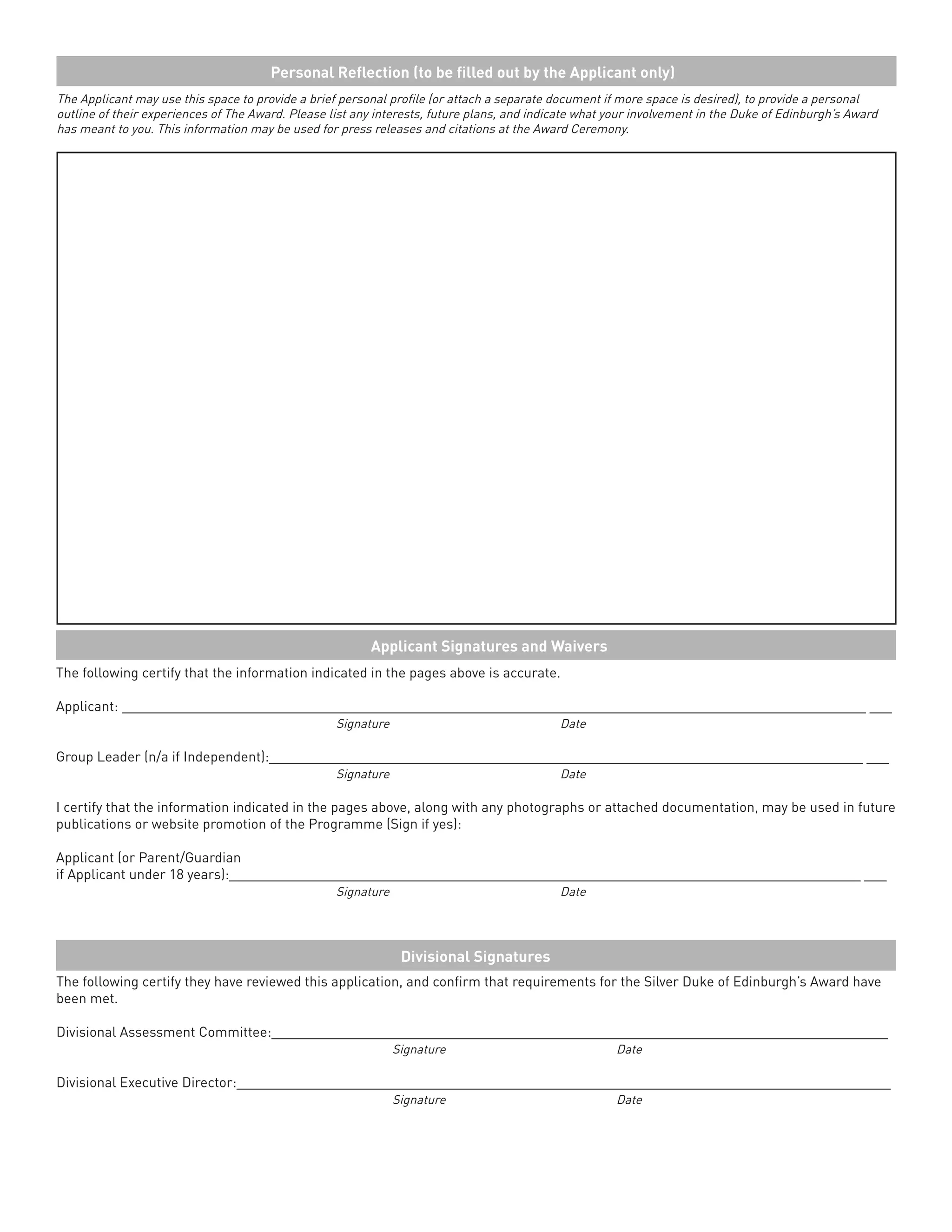 duke form | PDF