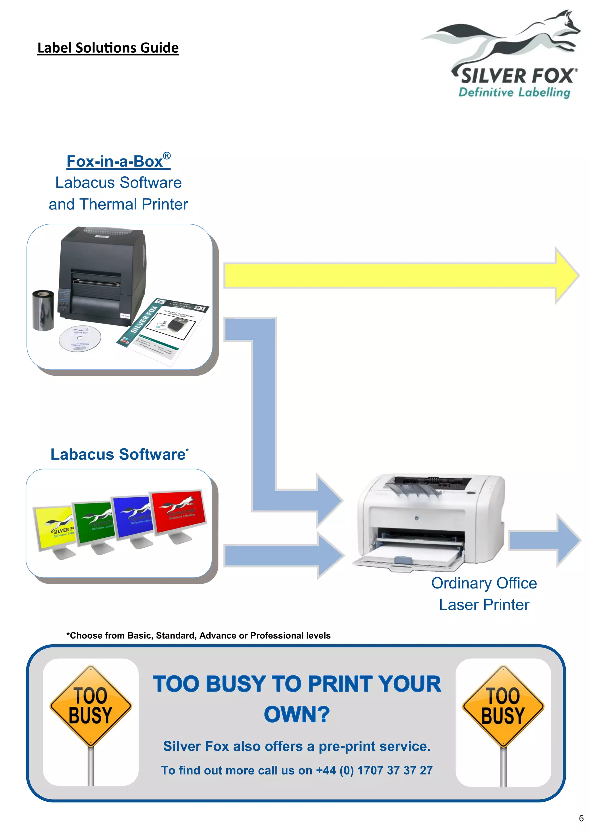 Silver Fox Cable Labelling And Marking Product Catalogue 2015 | PDF