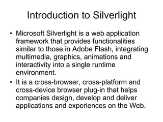 Silverlight | PPT