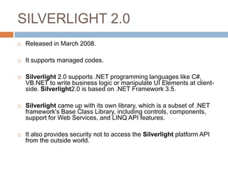 Silverlight | PPTX