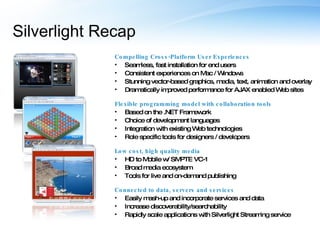SilverLight Overview | PPT