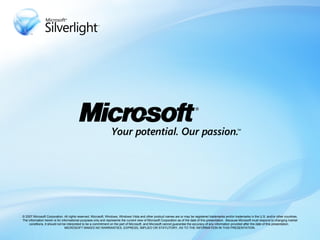 SilverLight Overview | PPT