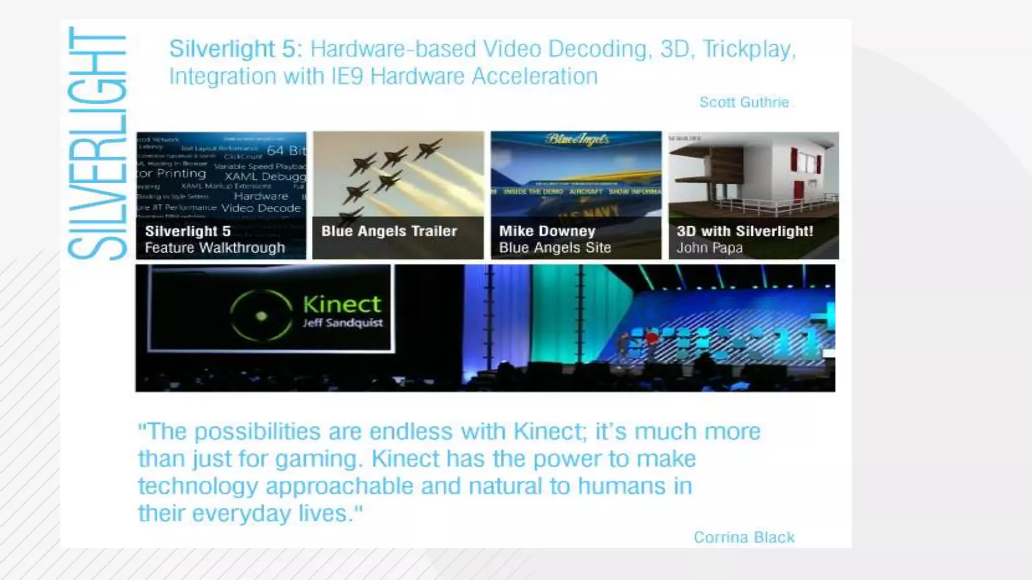 Silverlight 5 whats new overview | PPT