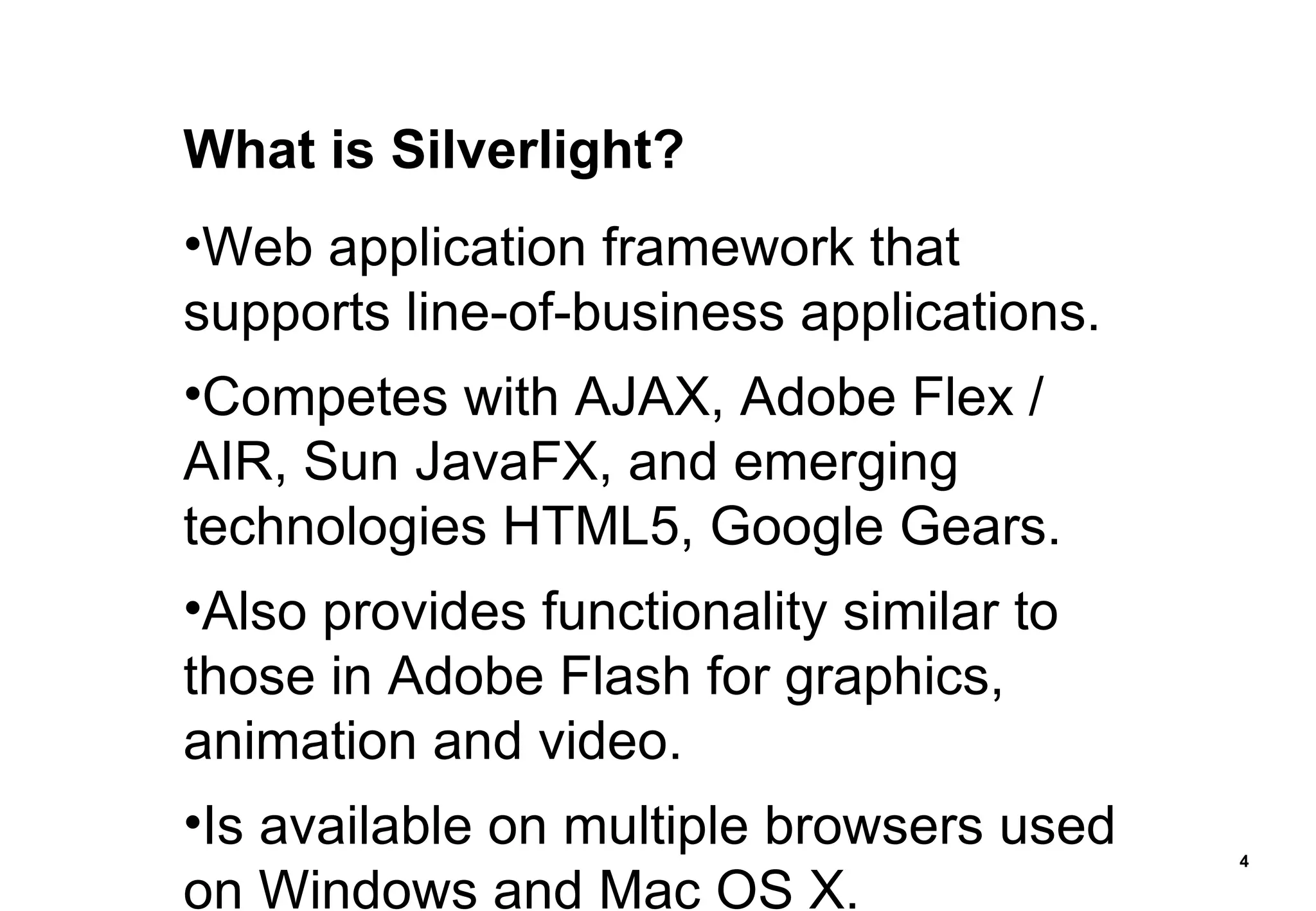 Silverlight Development & The Model-View-ViewModel Pattern | PPT