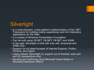 Basic silverlight | PPT