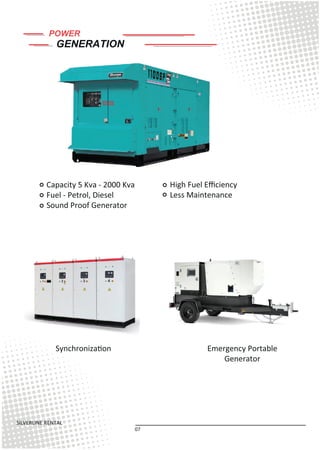 Silver line rental brochure | PDF