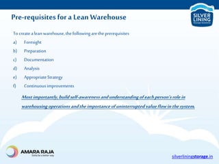 Applying Lean Principles in Warehouse Operations | PDF