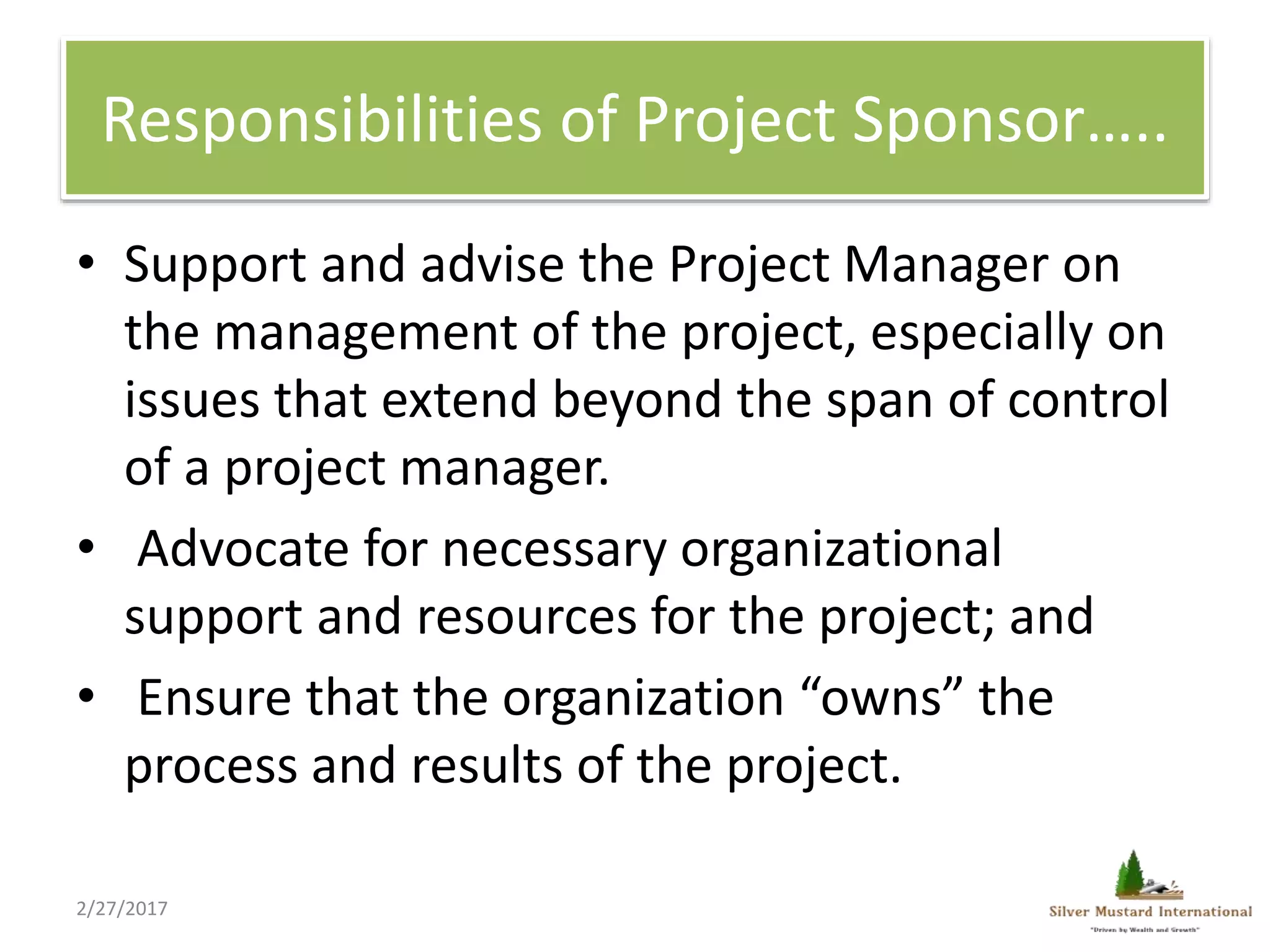 Project Planning, Design and Management | PPTX