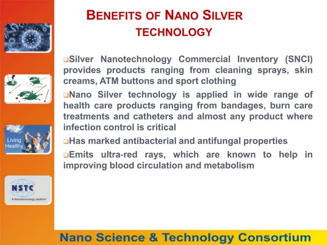 Nano Silver Technology | PPTX | Home Appliances | Home & Garden
